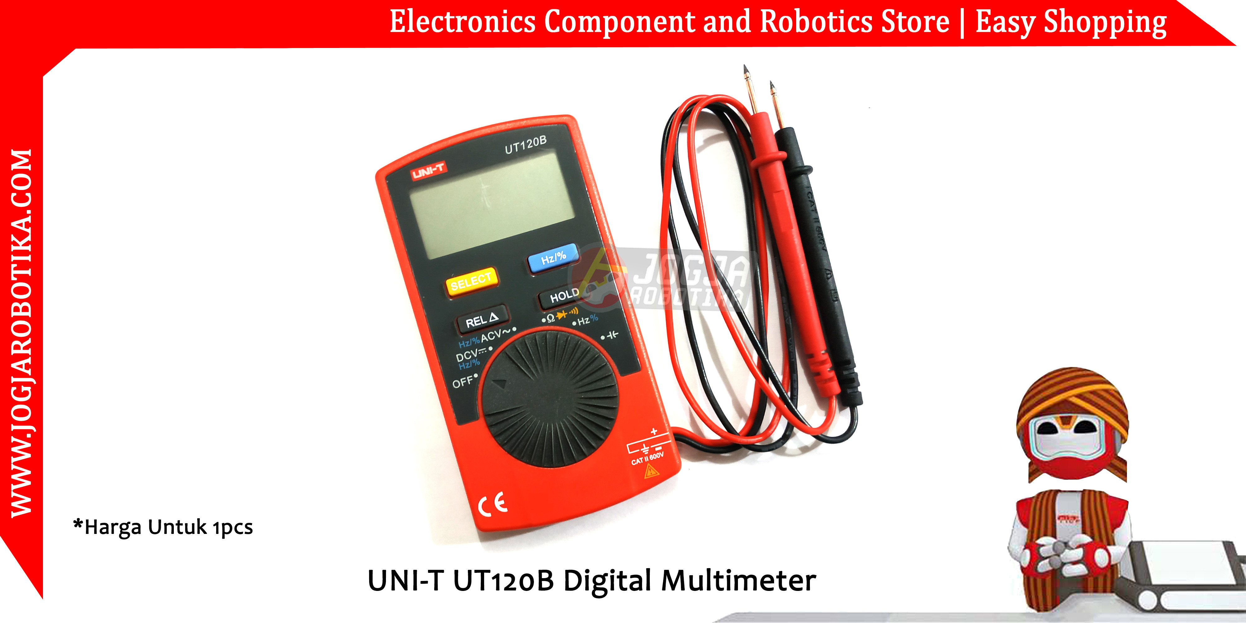 UNI-T UT120B Digital Multimeter - Toko Komponen Elektronik , Listrik ...