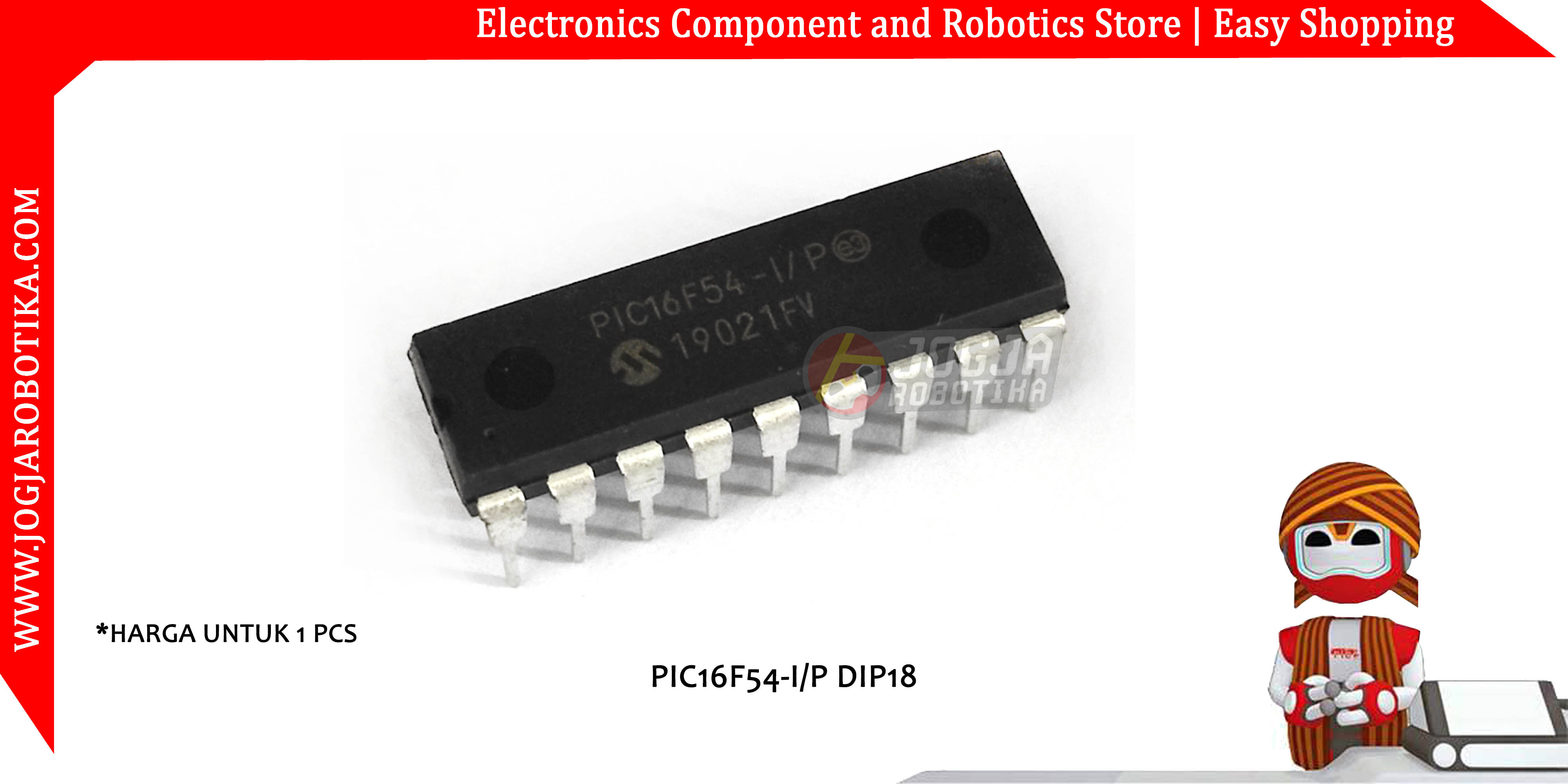Jual PIC16F54